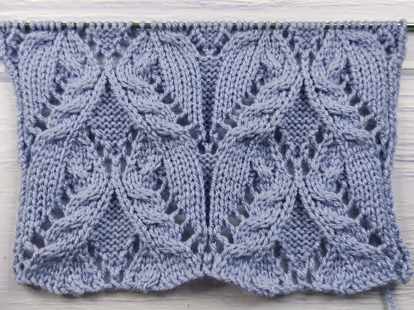 Ajour-Zopfmuster stricken #111 - Kostenlose Strickmuster