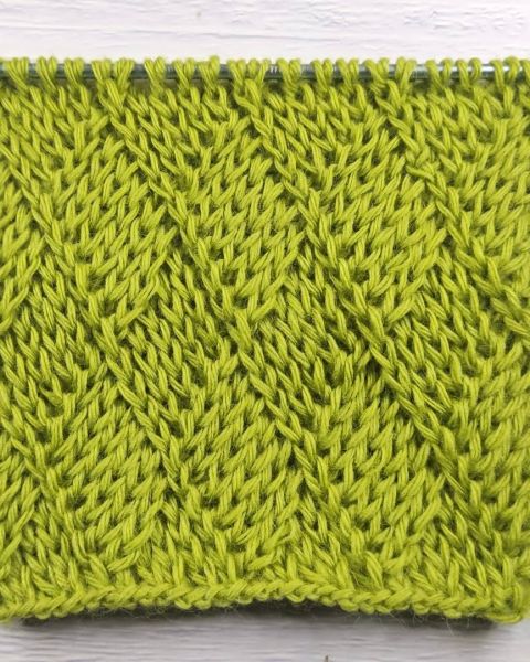 Rautenmuster stricken: 150+ kostenlose Muster & Charts - Kostenlose ...